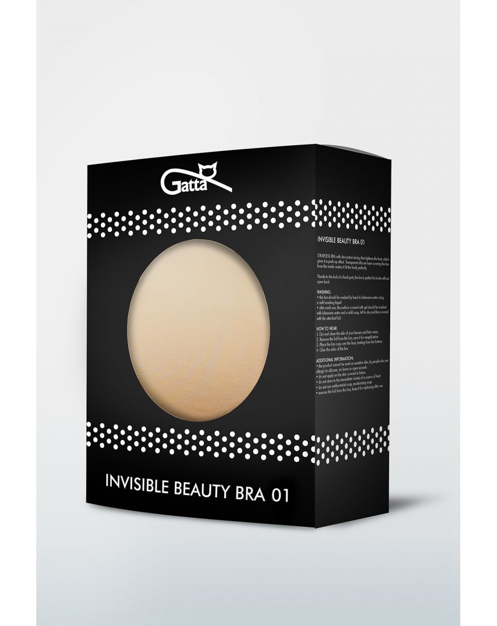 Gatta 43499 Invisible Beauty Bra 01 - strapless self-supporting bra