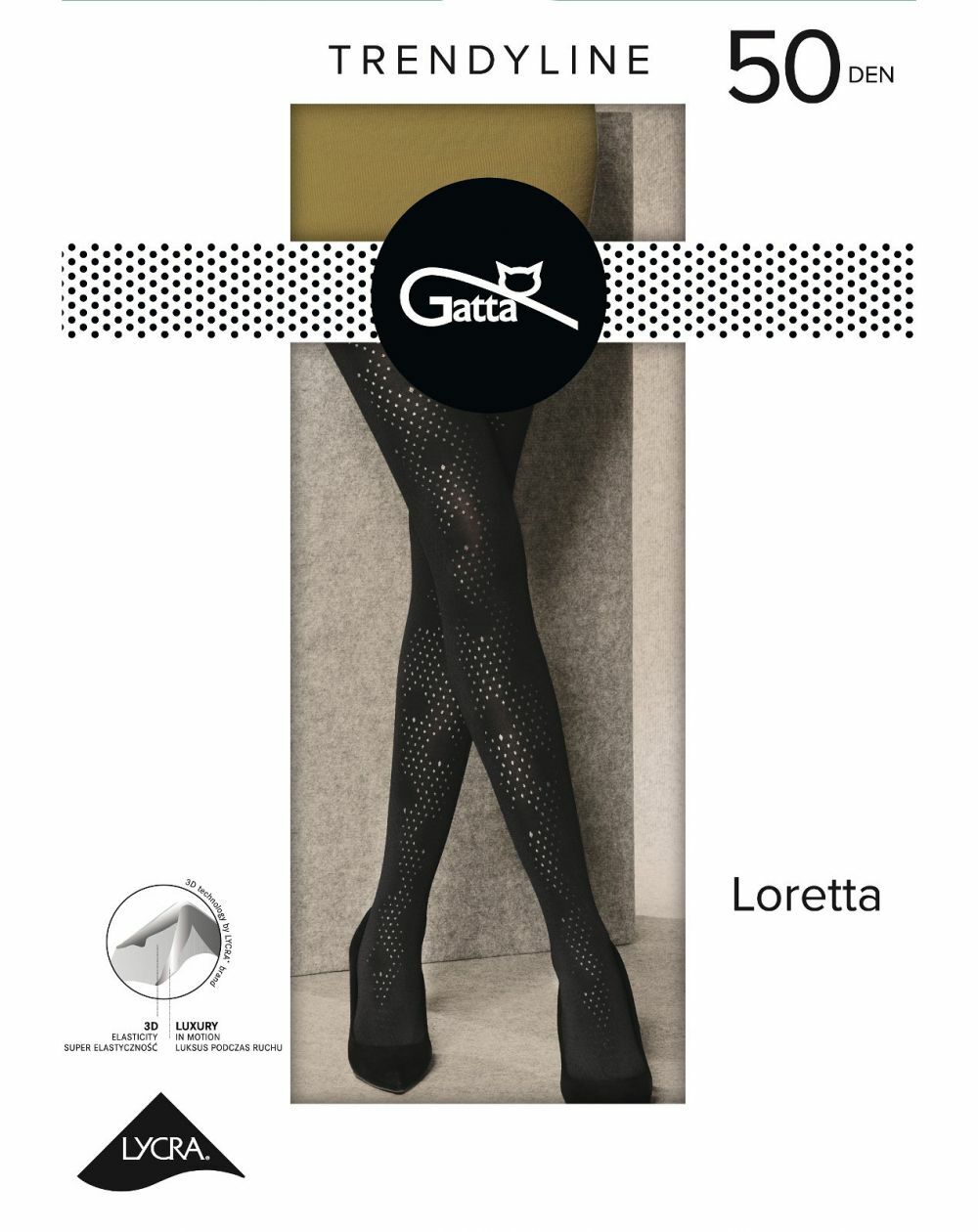 Gatta Loretta Tights Model 122 50 Denier 2 4